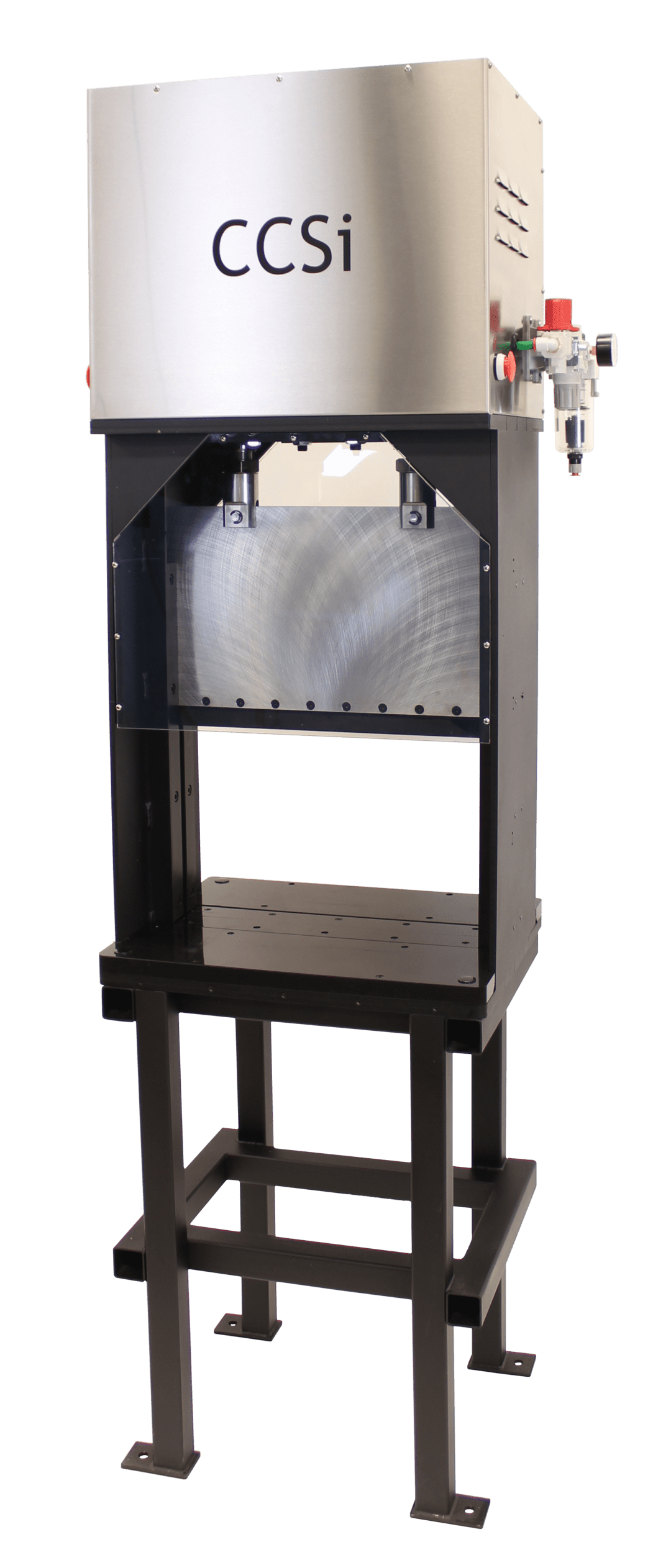 Rubber Cutter: Pneumatic Guillotine Style Bulk Rubber Cutter