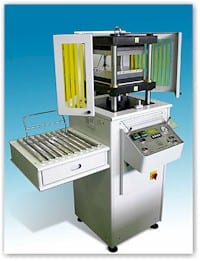 Pneumatic Electrically Heated Laboratory Rubber Mold Press